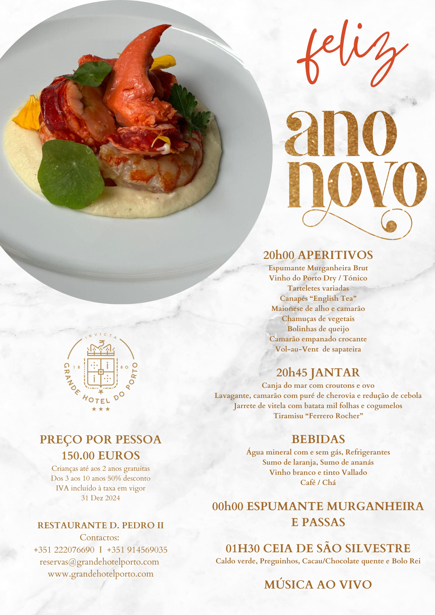 Grande Hotel do Porto en Oporto. Web Oficial